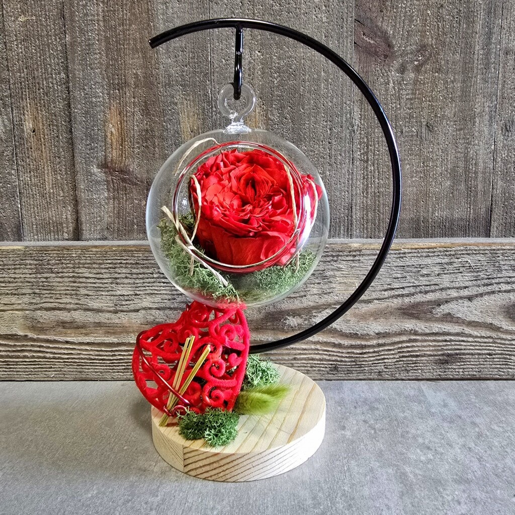 Bulle d'amour - Fleuriste Sète - Amazonie